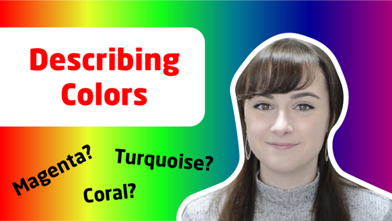 英語で色を説明する方法 | English Vocabulary - Eigo Love
